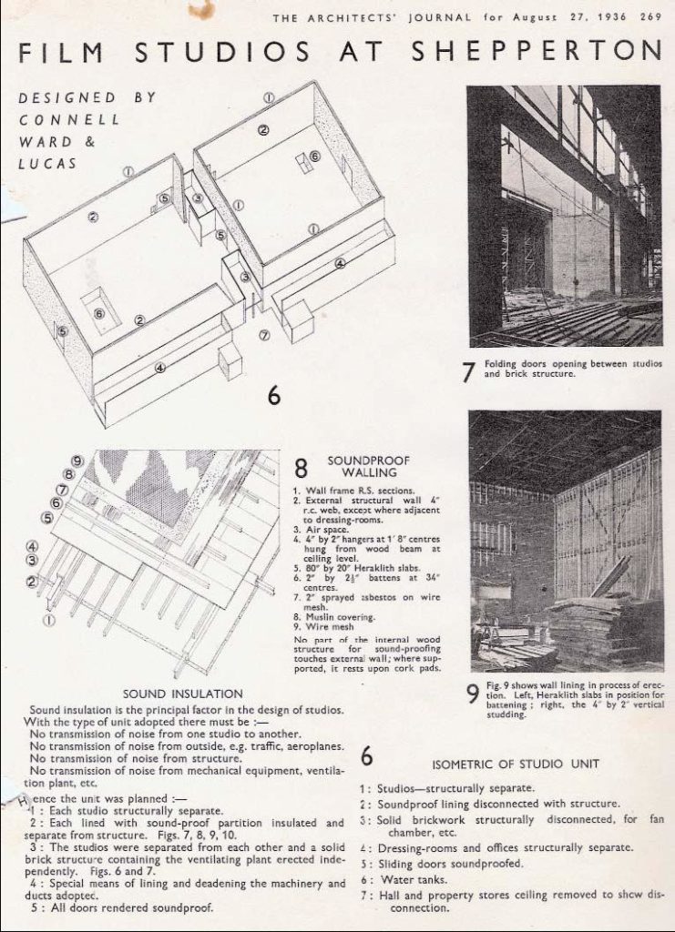 Shepperton Studios - TV Studio History