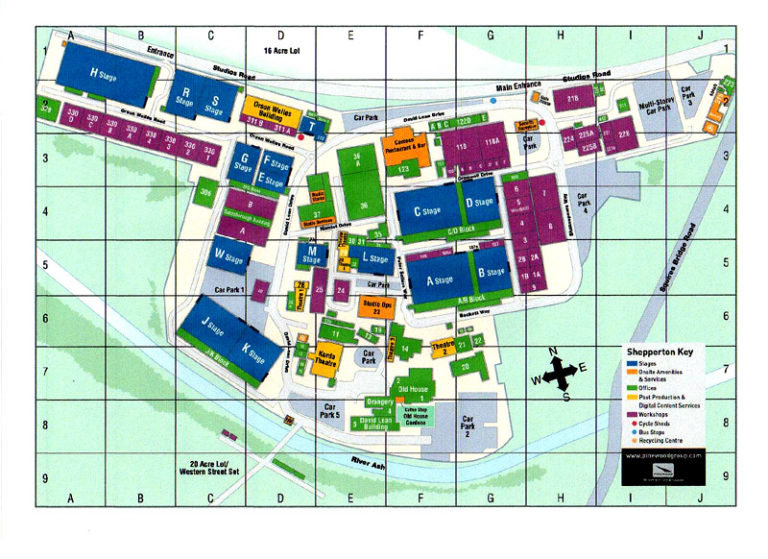 Shepperton Studios - TV Studio History